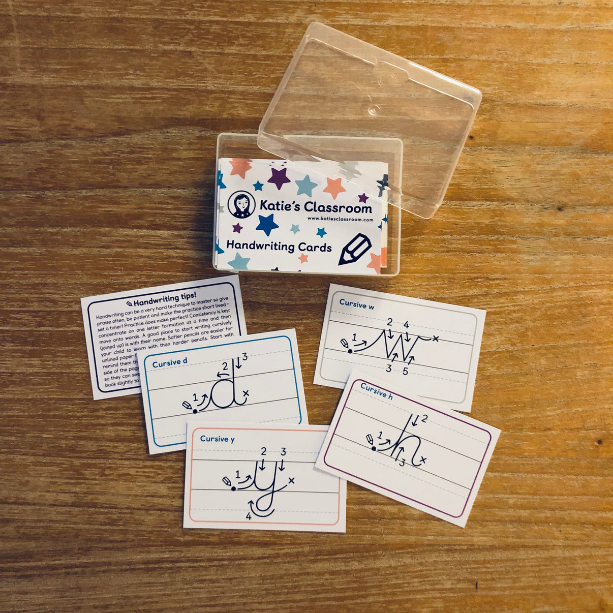 Handwriting Cards – Katie's Classroom